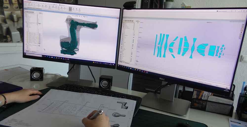 Design robot protection, robot protection cover, robotic protection system