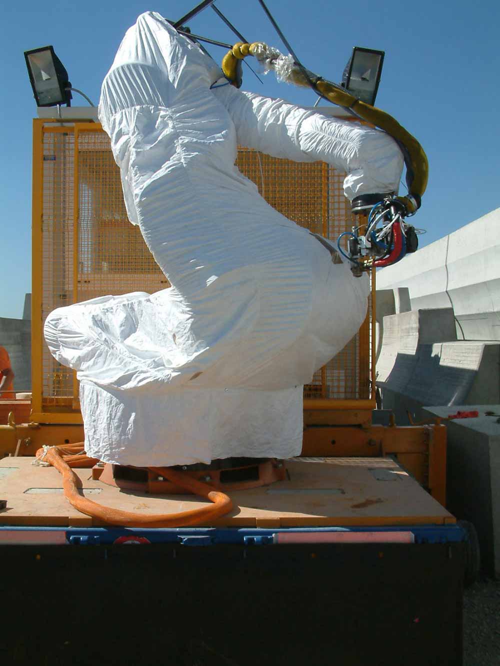 Paint applications - Robot protection, robot protection cover, robotic ...