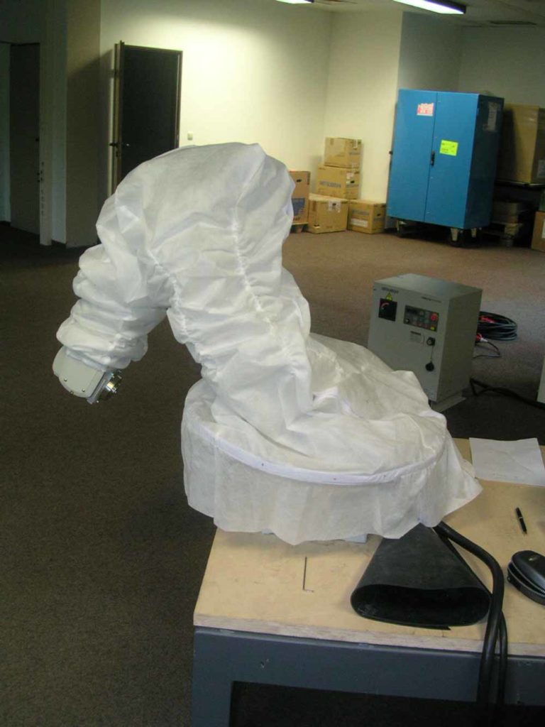 Paint applications - Robot protection, robot protection cover, robotic ...