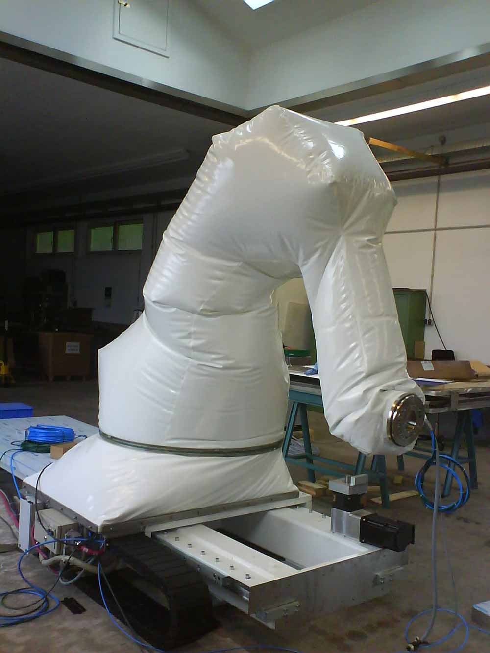 Food robot protection robot protection cover, robotic protection systems.