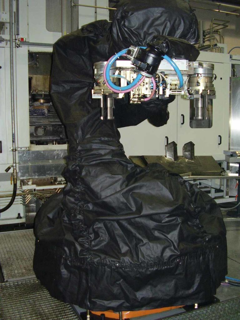 High pressure cleaning - Robot protection, robot protection cover, robotic