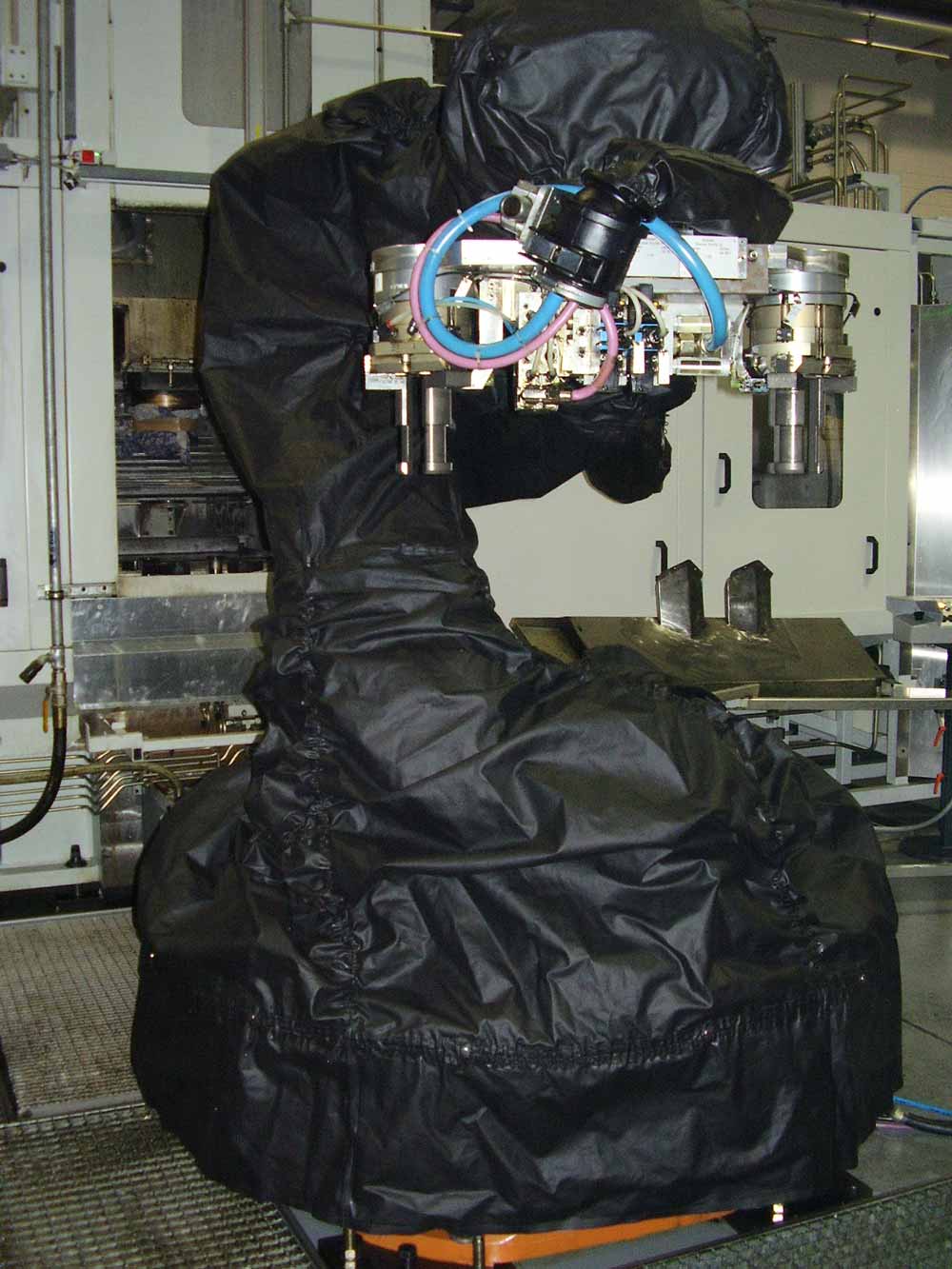 High pressure cleaning - Robot protection, robot protection cover, robotic